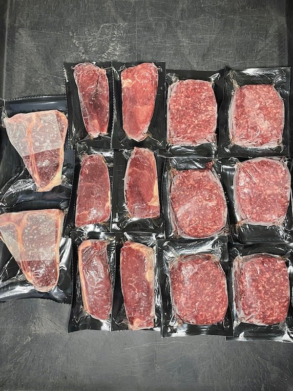 Ground & Steaks Beef Bundle - Rebel Pastures